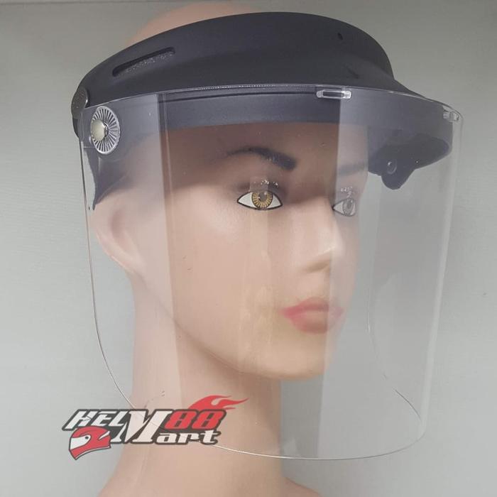 Jual Face Shield APD Reusable Pelindung Wajah Topi APD Sederhana - Kota ...