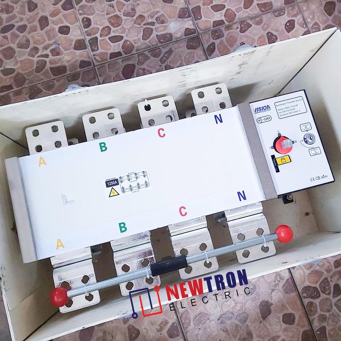 Jual COS Motorized ATS 1250A 4P ATSE Vision VSQ3-1250 untuk panel ATS ...