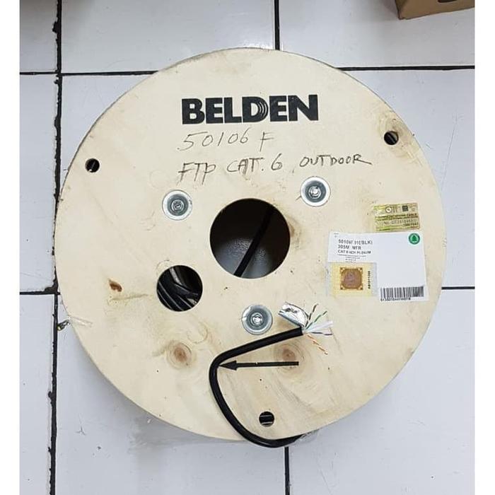 Jual Belden Kabel Lan STP Cat6 Cable FTP Cat 6 Outdoor ( Per Meter ...