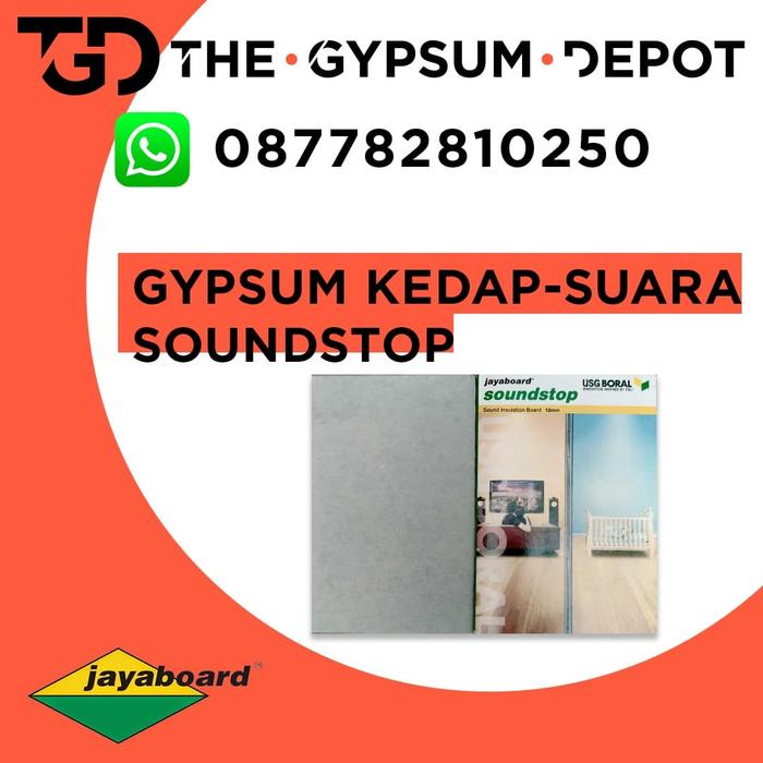 Jual Papan Gipsum SoundStop Jayaboard 12mm Gypsum Jaya Akustik Kedap ...