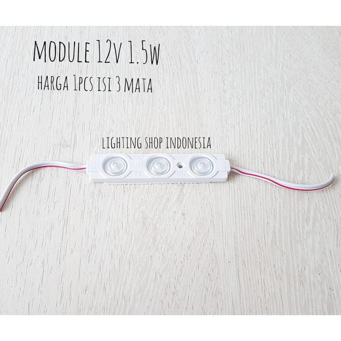 Jual lampu Module led 12v 1.5w samsung chip waterproof neon box huruf ...