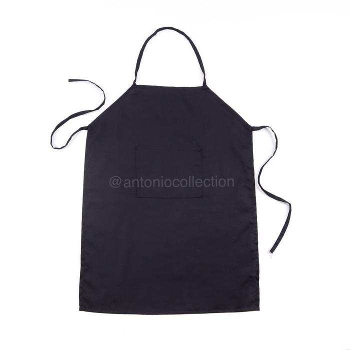 Jual Celemek / Apron restoran dapur koki masak - Hitam - Jakarta Utara ...