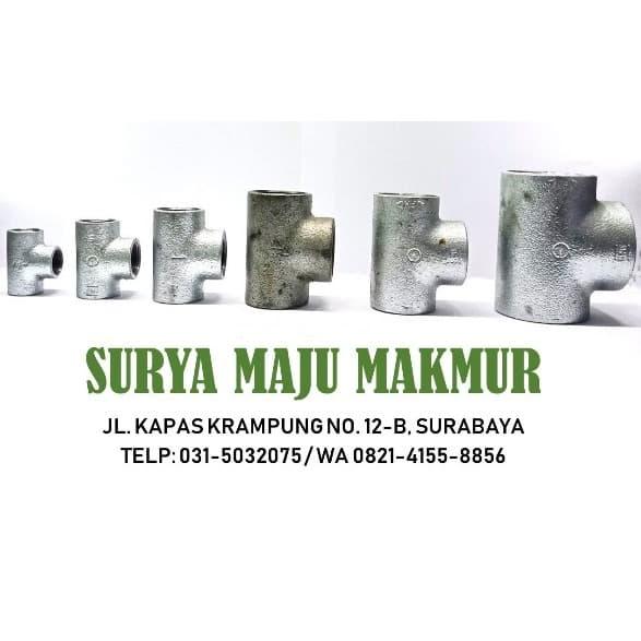 Jual Tee 3/4 Inch Besi Galvanis T 3/4" G Brand Galunggung - Kota ...