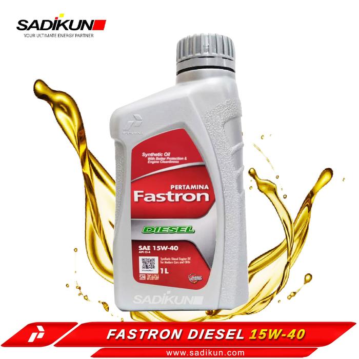 Jual FASTRON DIESEL 15W-40 API CI-4 (LAM) 1Ltr - Jakarta Utara ...