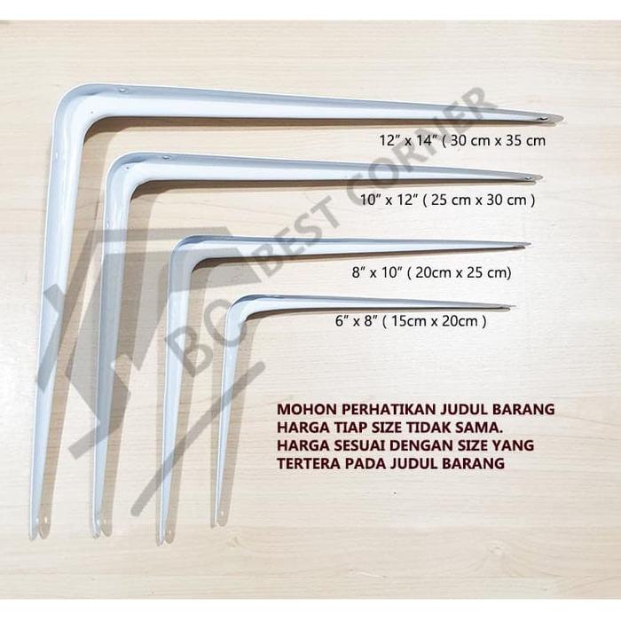 Jual Siku Rak Soligen 6" x 8" / 15cm x 20cm Tipis - Jakarta Barat ...
