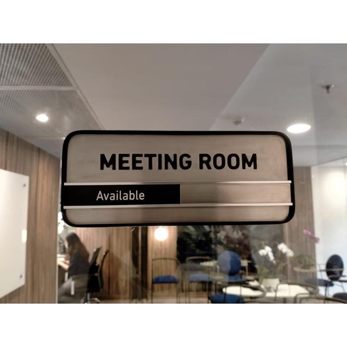 Jual Signage Meeting Room Stainless Uk. 25cm x 10cm - Jakarta Barat ...