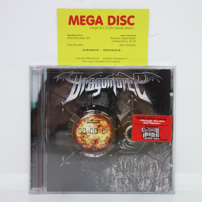 Jual CD Dragonforce ‎– Inhuman Rampage Album US Audio Music Rock - Kota ...