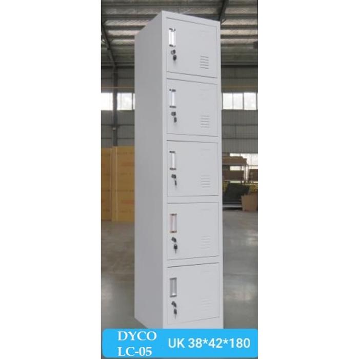 Jual Lemari Locker / Lemari Baju 5 pintu Plat Besi, Medan - Kota Medan ...