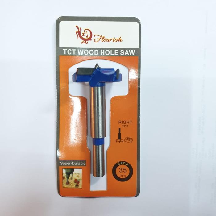 Jual Mata bor kayu engsel Lubang 35 mm profil TCT Forstner drill bit ...