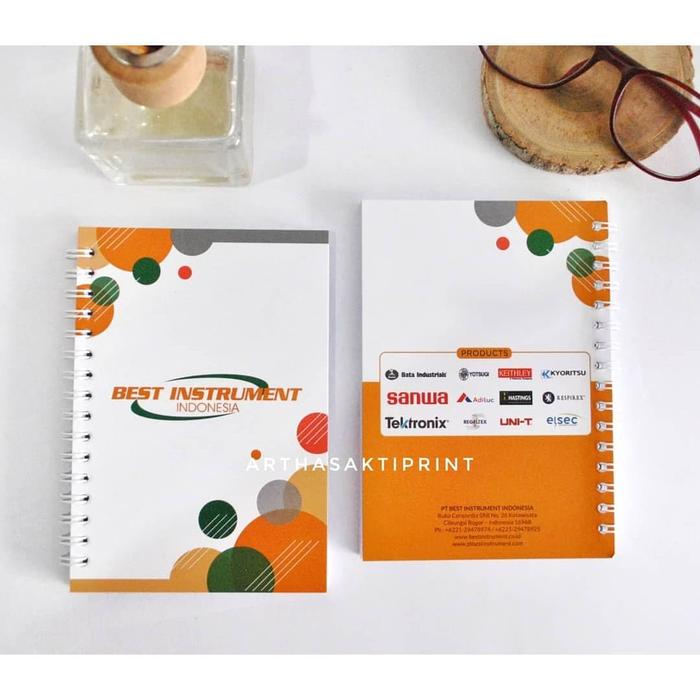 Jual Cetak Note Book Custom|A6 (10,5x14) cm|MO 250 Unit|Spiral|seminar ...