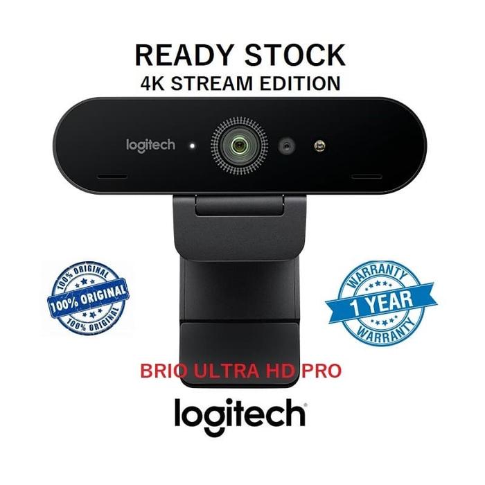 Jual LOGITECH BRIO ULTRA HD PRO WEBCAM 4K HDR Garansi Resmi ORI - Kab ...