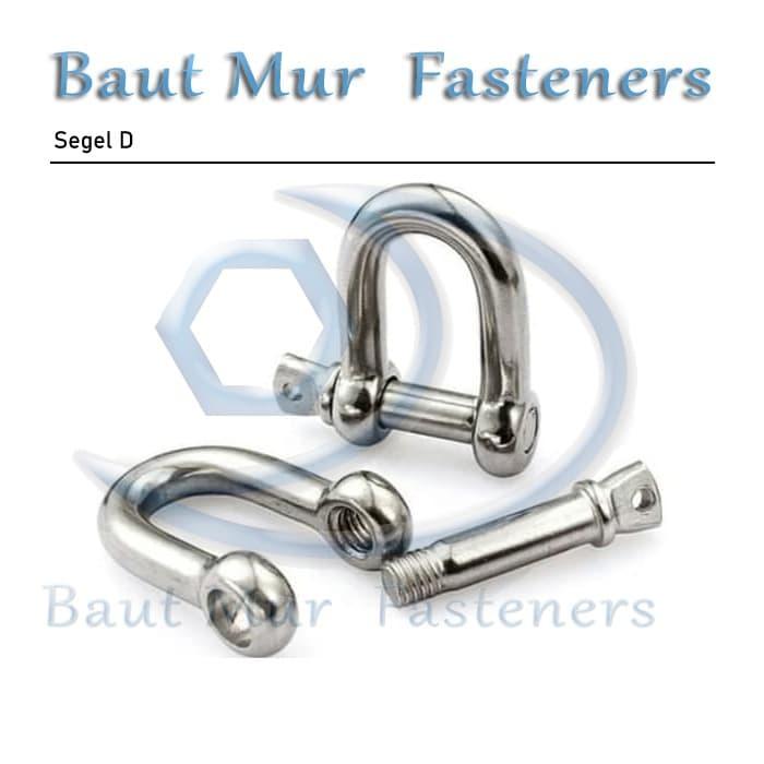 Jual Segel D Stainless M16 / shackle D SUS 304 SS 304 - Jakarta Pusat ...