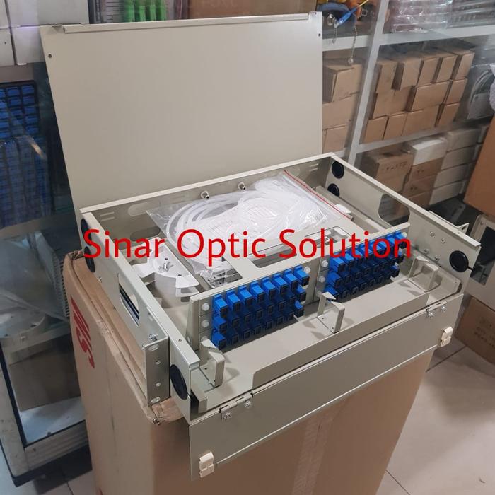 Jual otb rack 48 core sc / adaptor only - Jakarta Pusat - Sinar Optic ...