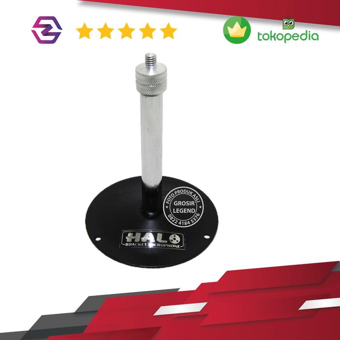 Jual Stand standing mic tempel dinding/wall bracket mic polos - Kab ...