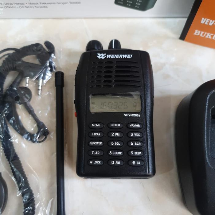 Jual Ht Weierwei Vev 3288s Uhf Single Band 403-470 Mhz Original Di Seller Noelle - Cengkareng ...