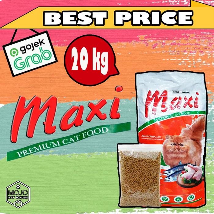 Jual Maxi Cat Food 20 KG Chicken and Tuna100% Original dan Termurah ...