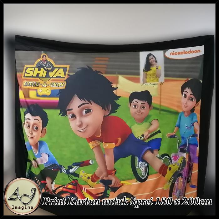 Jual Buat Sprei Dengan Gambar Sendiri Print Kartun Untuk Sprei Custom ...