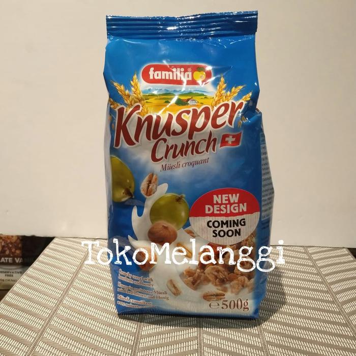 Jual Familia Knusper Crunch Muesli 500 gr | Choco Bitz Swiss 500gr ...