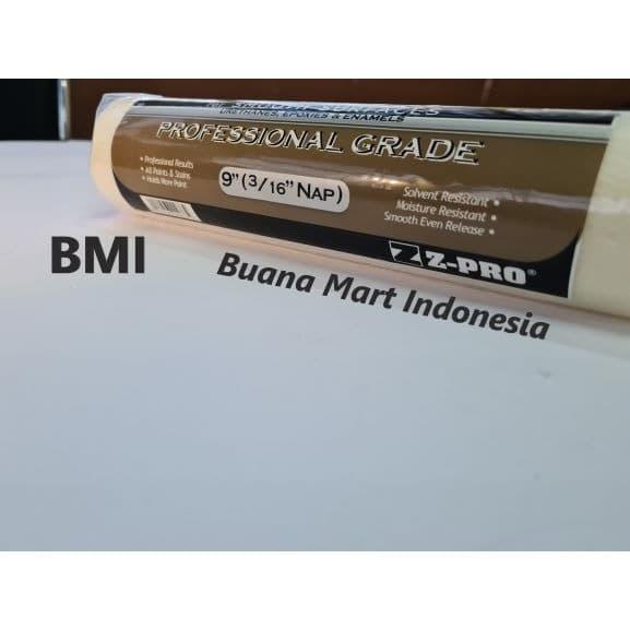Jual Bulu Roll Eterna Zpro 3/16 9Inch|Isi Roller Cat|Refill Kuas Cat ...