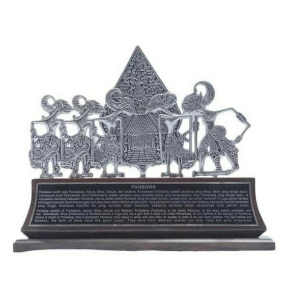 Jual Hiasan Wayang Jejer Pandawa + Gunungan Khas Kerajinan Kotagede ...