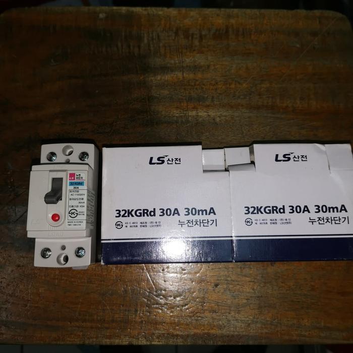 Jual 32KGRD 2P 30A 30MA ELCB LS EARTH LEAKAGE CIRCUIT BREAKER - Jakarta Barat - sjt general ...