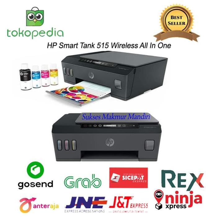 Jual HP Smart Tank 515 Wireless All In One Printer HP 515 HP515 Ink ...