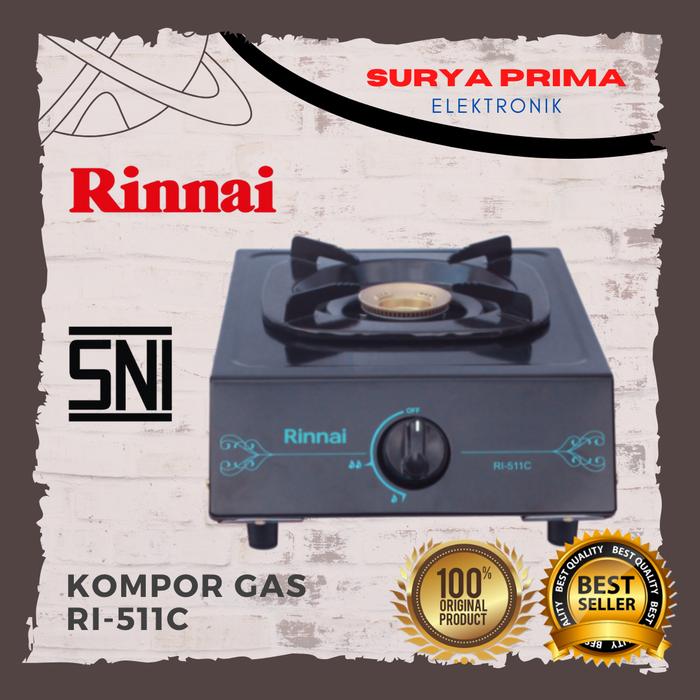 Jual Kompor Gas Rinnai RI-511C Portable 1 Tungku - Kota Bekasi - SURYA ...