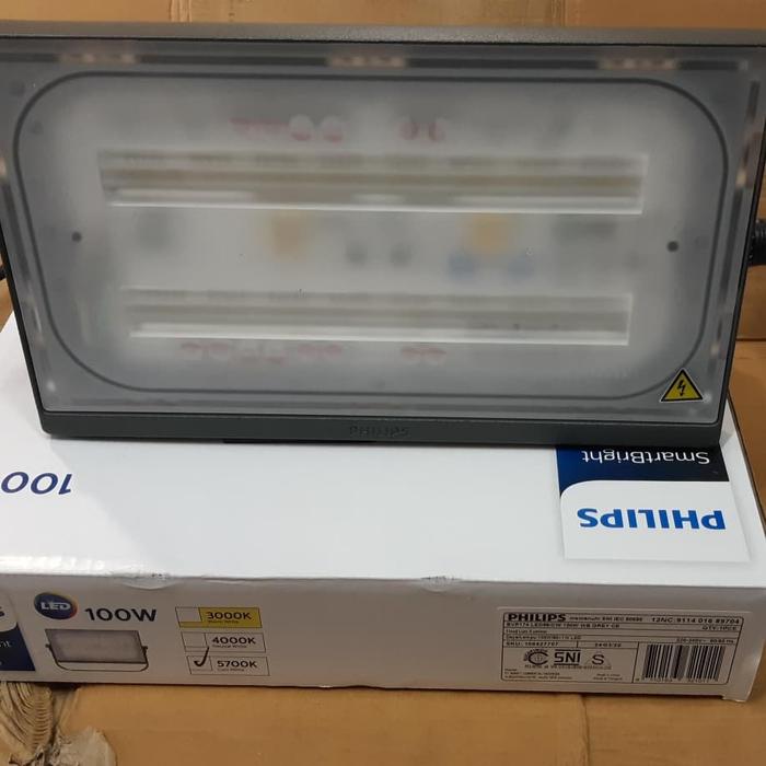 Jual PHILIPS LAMPU SOROT FLOOD LIGHT LED BVP174 100W LED95/CW WB GREY - Jakarta Pusat - PNC ...