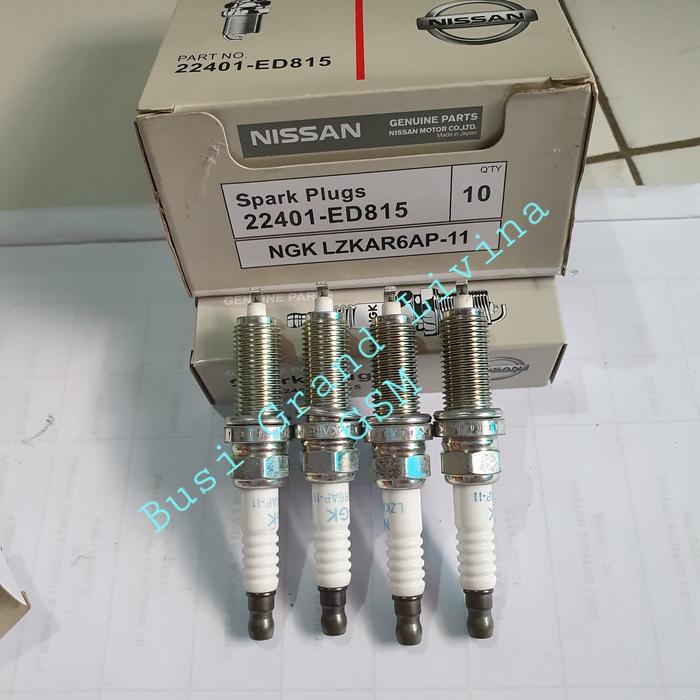 Jual BUSI IRIDIUM SET NISSAN GRAND LIVINA 1.5 1.8 1500CC 1800CC 4PCS ...