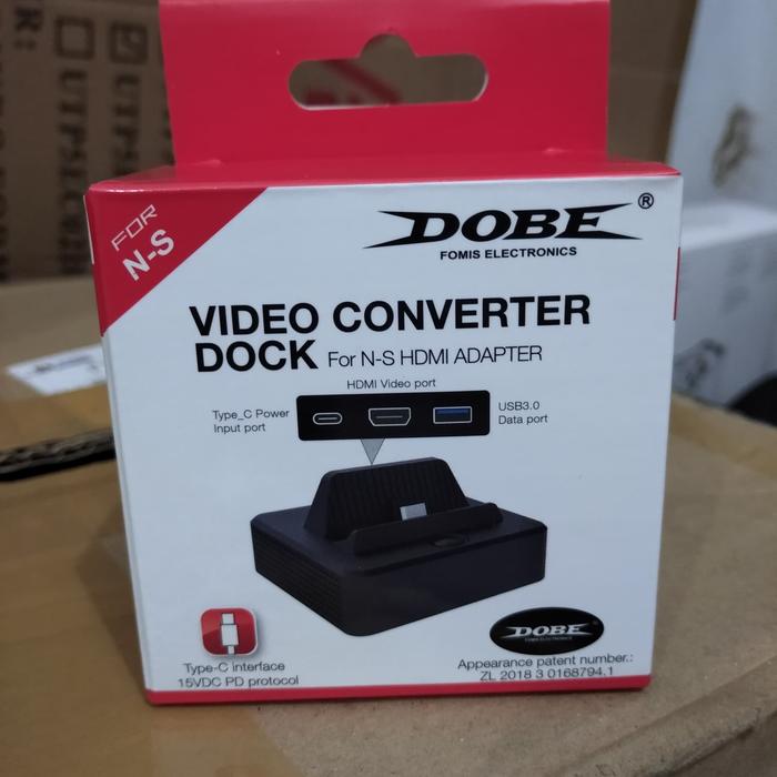 Jual Nintendo Switch Dobe Video Converter Dock HDMI Adapter TNS-1828 ...