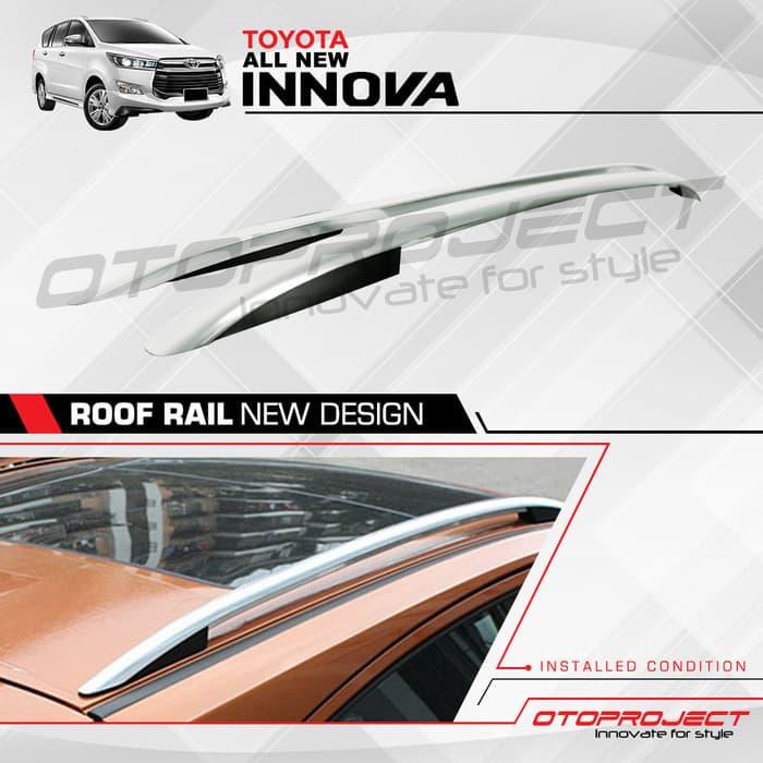 Jual ROOFRAIL New Design INNOVA Reborn 2018 - Roof Rail Atas (Ada Celah ...