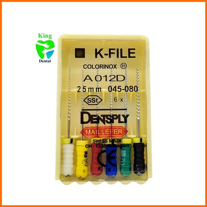 Jual K FILE DENTSPLY JARUM ENDO 25MM 45-80 - Kota Bekasi - king dental ...