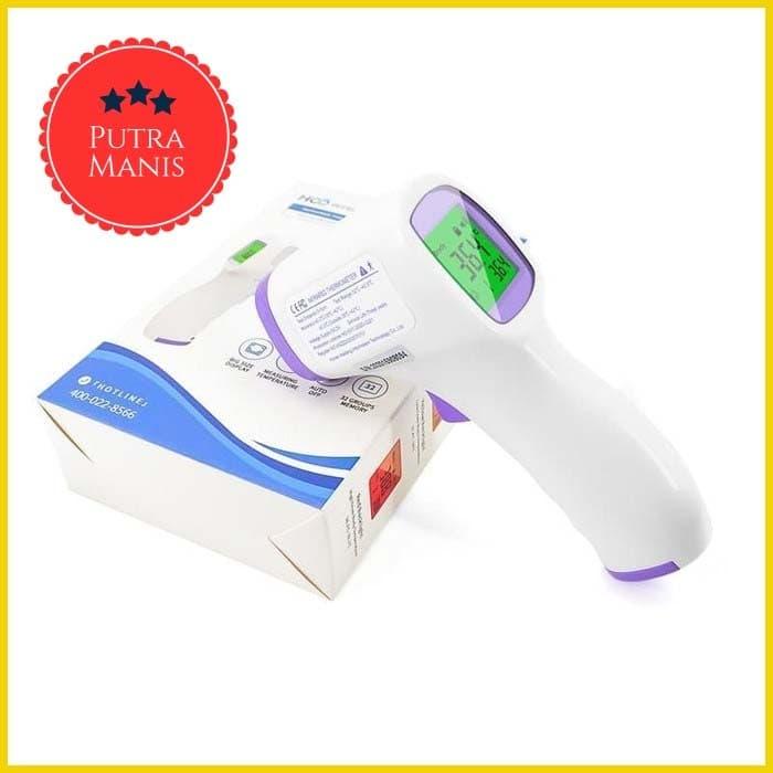 Jual alat Termometer Thermometer pengukur gun Infrared suhu tubuh badan ...