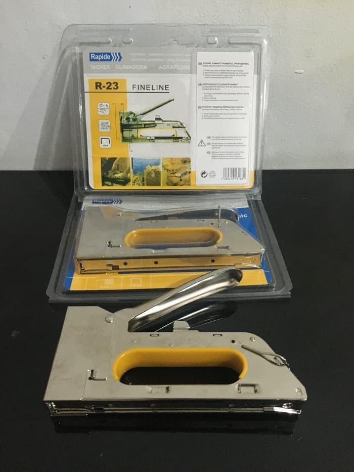 Jual STAPLES TEMBAK / STAPLER RAPIDE BENZ R23/ GUN TRACKER - Jakarta ...