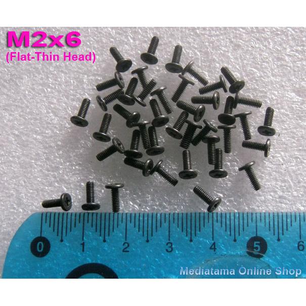 Jual Baut/Sekrup Laptop Notebook Netbook Asus Berbagai Ukuran - M2x6 ...