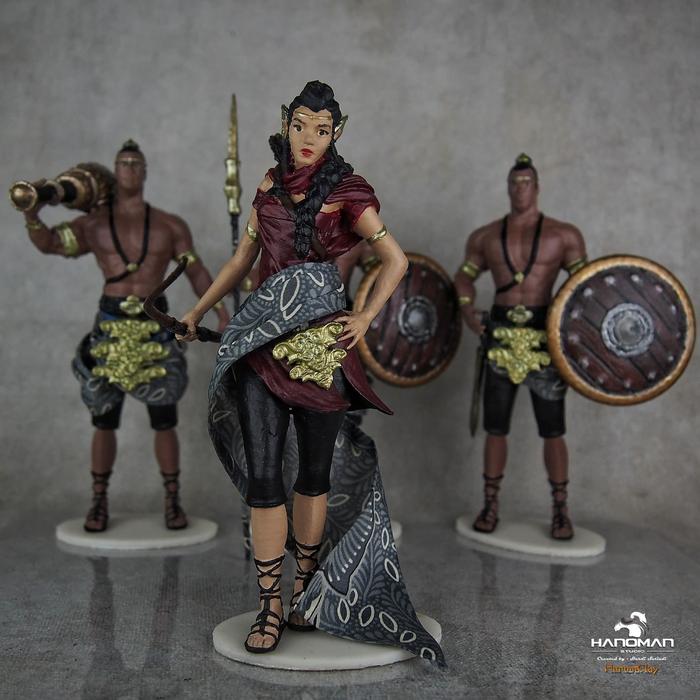 Jual 4 figure maskot ICONIC SOSOK FIGURE handmadE VERSI Wayang - Kab ...