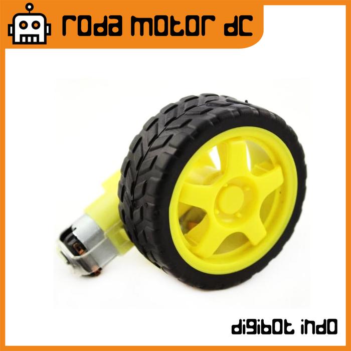 Jual Roda Motor DC - Gearbox Smart Car - Kab. Kudus - DigiBot Indo ...