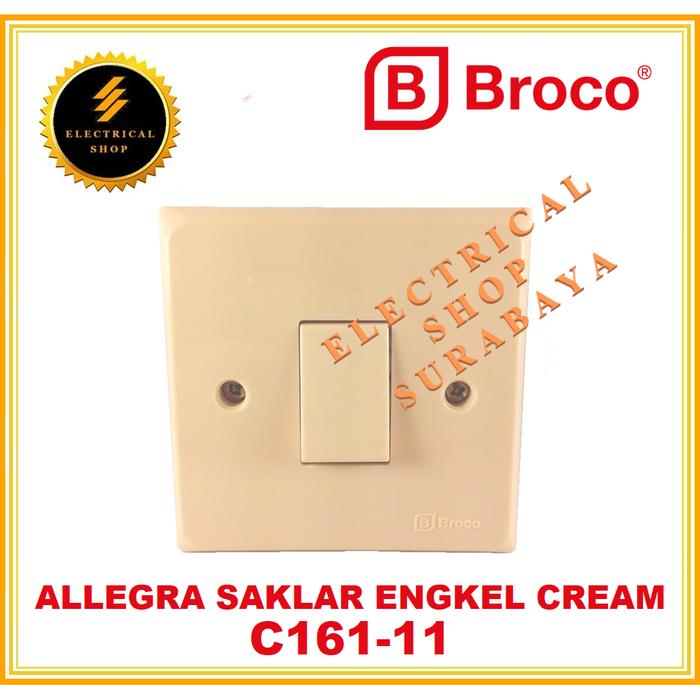 Jual BROCO ALLEGRA IB SAKLAR ENGKEL CREAM C161 (ADA HARGA GROSIR ...