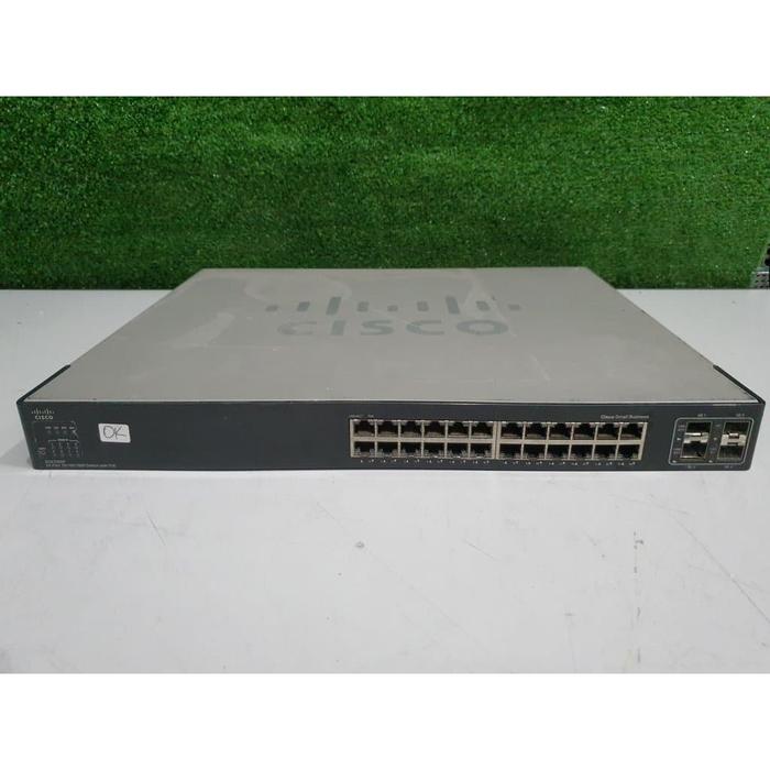Jual Cisco 24-Port 10/100/1000 Gigabit Ethernet Switch with PoE, 4 ...