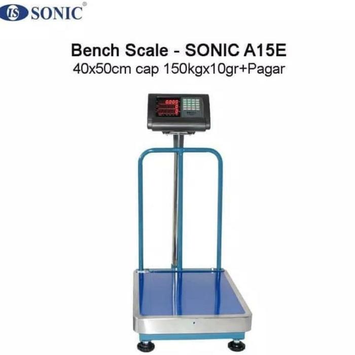 Jual Timbangan digital 150kg/Timbangan counting 150kg x 10g Sonic A15E - Jakarta Pusat - pusat ...