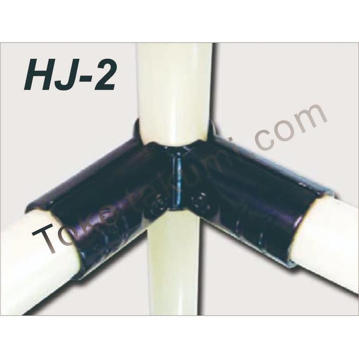 Jual Metal Joint HJ-2 Black Penghubung 3 Pipa - Jakarta Barat ...