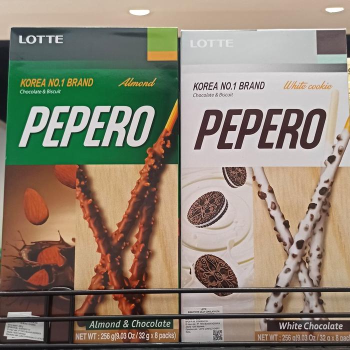 Jual Lotte Pepero Giant Choco Stick 256g / Lotte Pepero Stick Coklat ...