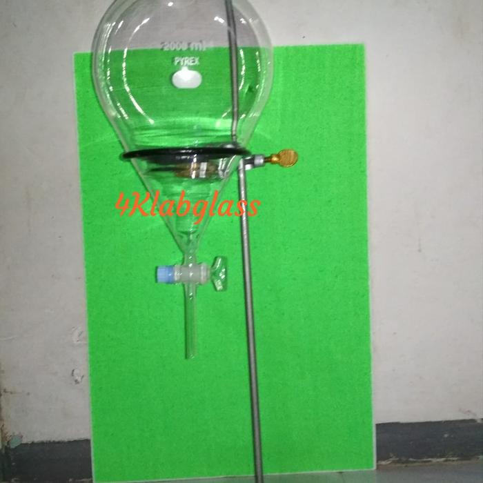 Jual Corong pisah 2000 ml Set( labu 2L +statif+manice+rin - Kab ...