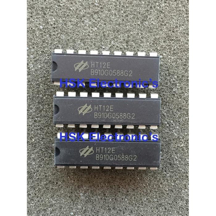 Jual IC HT12E / HT12E Remote control Encoders DIP-18 - Kota Surakarta - HSK Electronic | Tokopedia