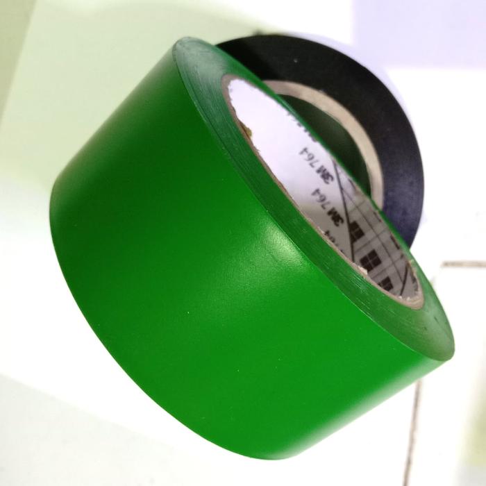 Jual Lakban Lantai 3M 764 hijau-Floor Marking Tape-Isolasi Lantai Vinyl 2" - Kota Tangerang ...