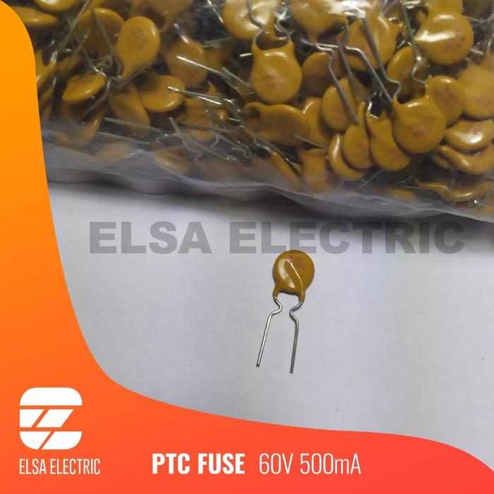 Jual PTC RESET FUSE 60V 500MA RADIAL - Kab. Tangerang - ELSA electric ...