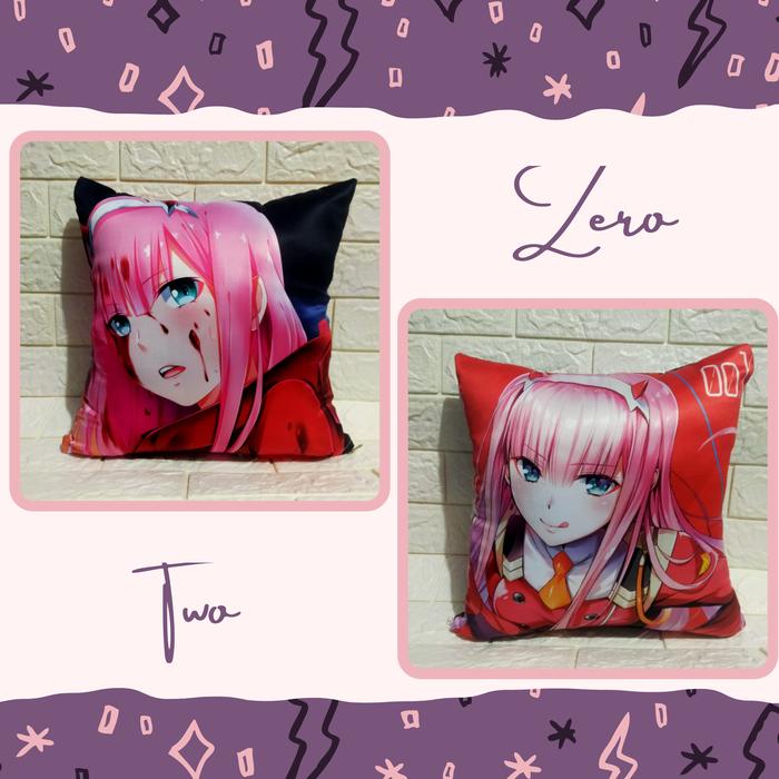 Jual pillow / bantal anime darling in the franxx / zero two - Kota ...
