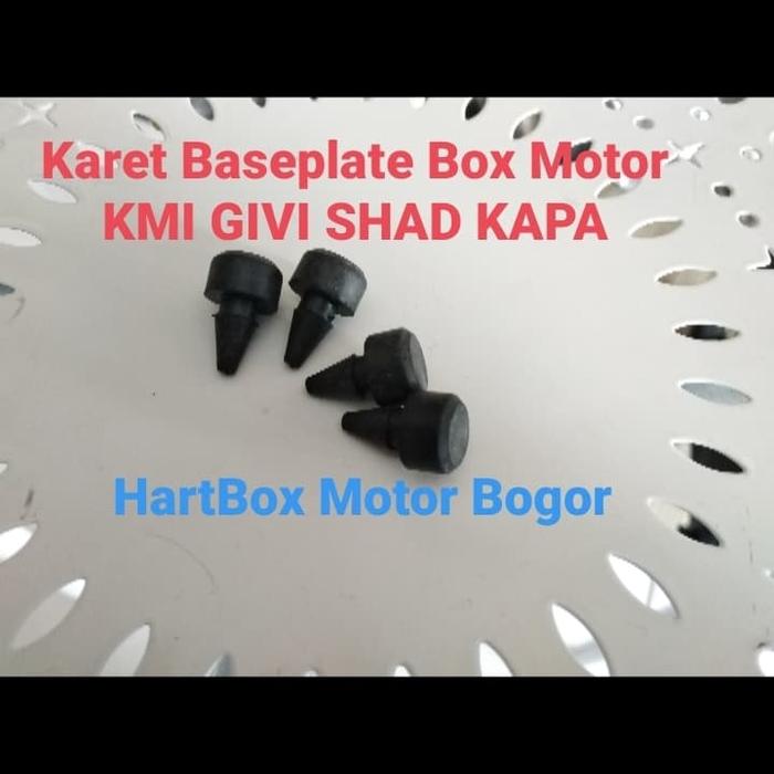 Jual Karet Baseplate Box Motor KMI GIVI SHAD KAPA Hartbox Motor Bogor ...