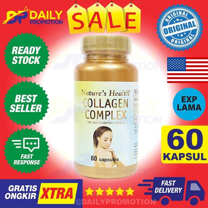 Jual NATURE'S HEALTH COLLAGEN COMPLEX NATURES NATURE COLAGEN - 60 ...