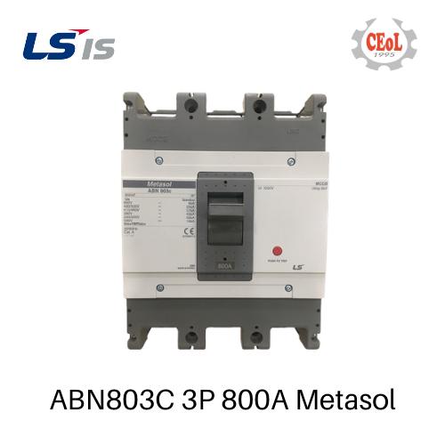 Jual MCCB ABN803C 3P 800A Metasol LS / LG / Breaker 3pole 800A LS /LG ...